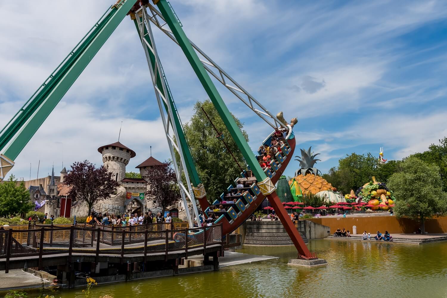 Parc asterix » Voyage - Carte - Plan