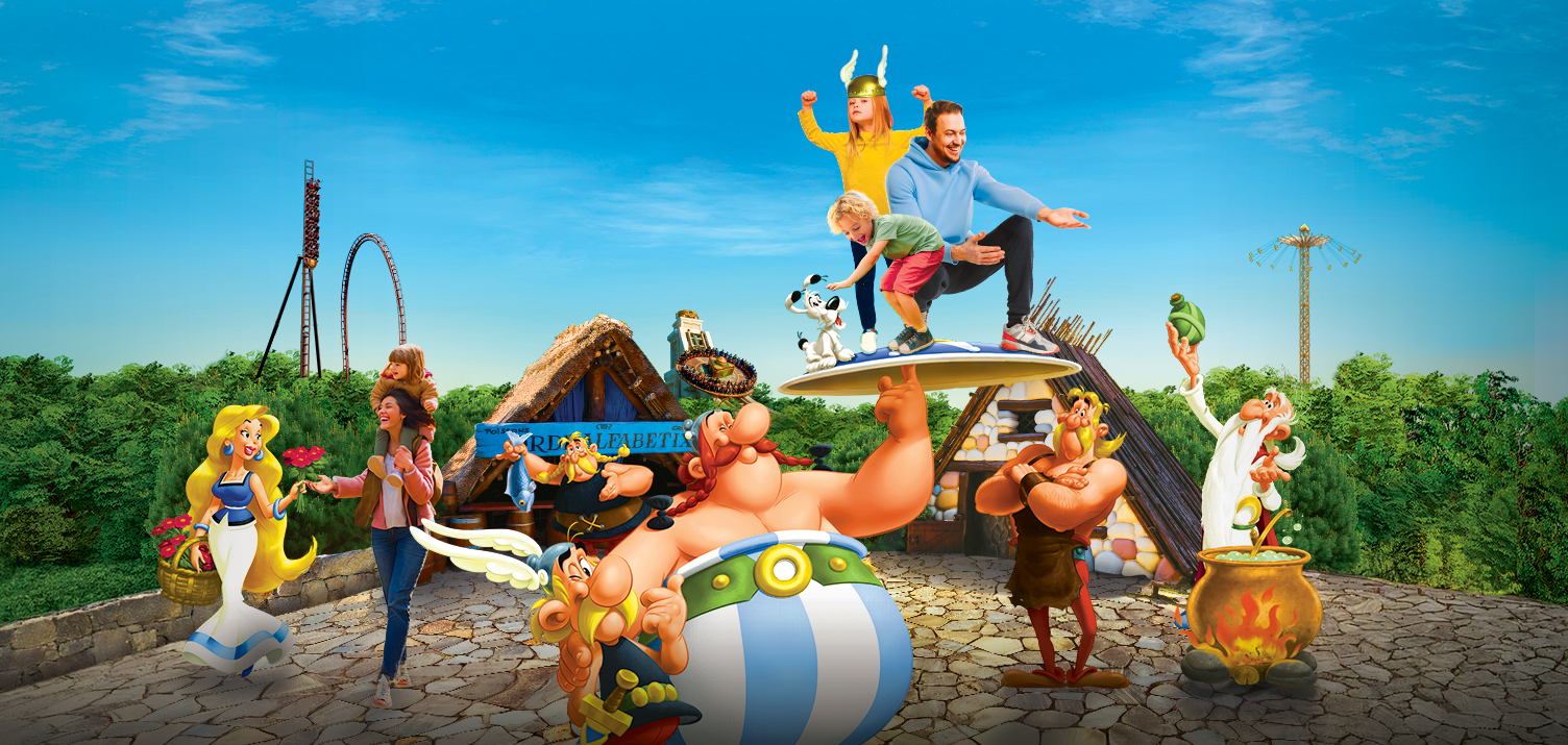 Parc Astérix - French Amusement park near Paris