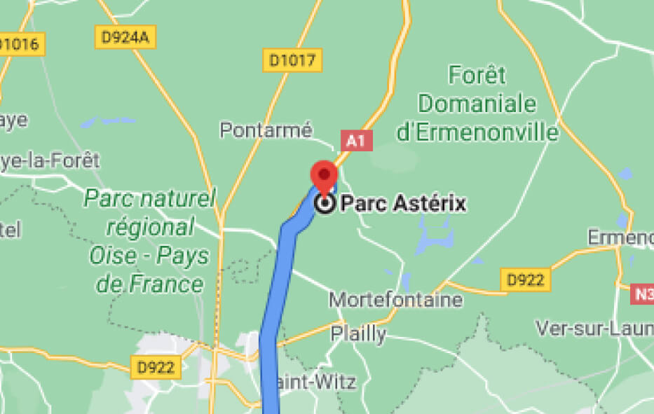 Venir au Parc Astérix | Parc Astérix